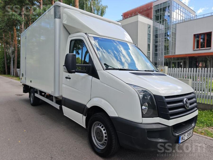 Balts Volkswagen Crafter 2013 Rīga, ar dzinēja tilpumu 2.00 L un nobraukumu 0 tūkst. km par 13950 €, foto 5 vietnē AUTOMOTO.COM.LV