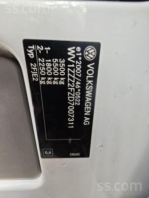 Balts Volkswagen Crafter 2013 Rīga, ar dzinēja tilpumu 2.00 L un nobraukumu 0 tūkst. km par 13950 €, foto 24 vietnē AUTOMOTO.COM.LV