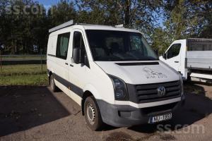White Volkswagen Crafter 2013 in Riga, with an engine capacity of 2.00 L and mileage of 288 thousand km for 4650 €, photo 3 on AUTOMOTO.COM.LV