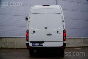 White Volkswagen Crafter 2014 in Riga, with an engine capacity of 2.00 L and mileage of 265 thousand km for 3599 €, photo 6 on AUTOMOTO.COM.LV