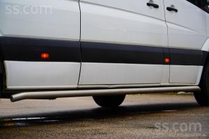 White Volkswagen Crafter 2014 in Riga, with an engine capacity of 2.00 L and mileage of 265 thousand km for 3599 €, photo 12 on AUTOMOTO.COM.LV
