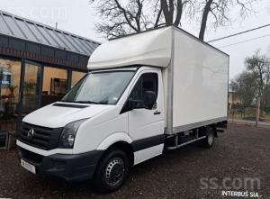 White Volkswagen Crafter 2014 in Riga, with an engine capacity of 2.00 L and mileage of 0 thousand km for 16335 €, photo 3 on AUTOMOTO.COM.LV