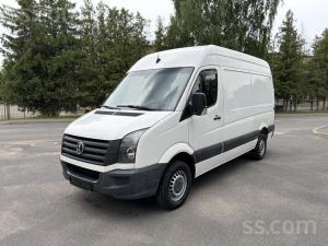 Balts Volkswagen Crafter 2014 Ogre, ar dzinēja tilpumu 2.00 L un nobraukumu 0 tūkst. km par 11950 €, foto  vietnē AUTOMOTO.COM.LV