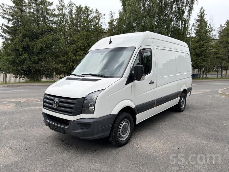 Balts Volkswagen Crafter 2014 Ogre, ar dzinēja tilpumu 2.00 L un nobraukumu 0 tūkst. km par 11950 €, foto 1 vietnē AUTOMOTO.COM.LV
