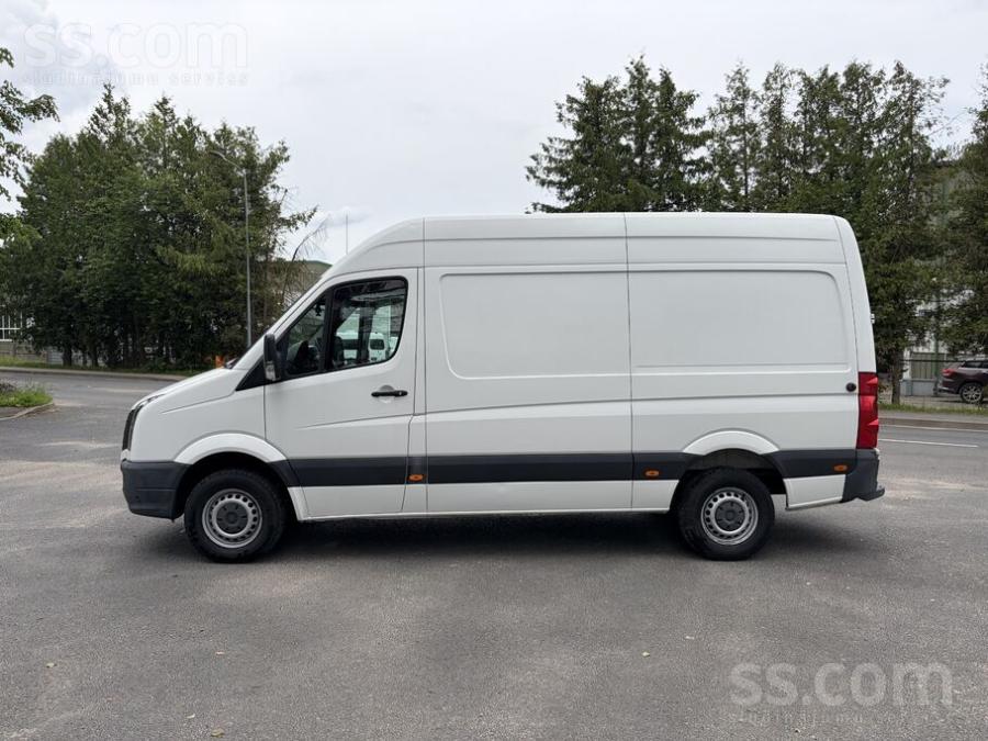 Balts Volkswagen Crafter 2014 Ogre, ar dzinēja tilpumu 2.00 L un nobraukumu 0 tūkst. km par 11950 €, foto 3 vietnē AUTOMOTO.COM.LV