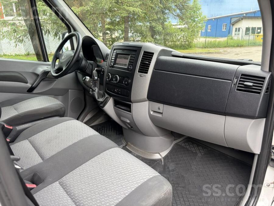 Balts Volkswagen Crafter 2014 Ogre, ar dzinēja tilpumu 2.00 L un nobraukumu 0 tūkst. km par 11950 €, foto 24 vietnē AUTOMOTO.COM.LV