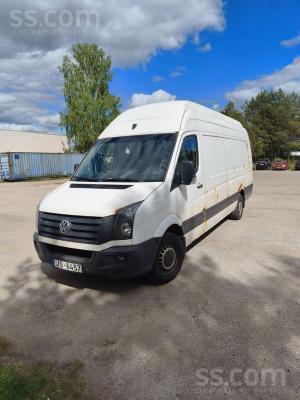 White Volkswagen Crafter 2014 in Jekabpils, with an engine capacity of 2.00 L and mileage of 336 thousand km for 6500 €, photo 1 on AUTOMOTO.COM.LV
