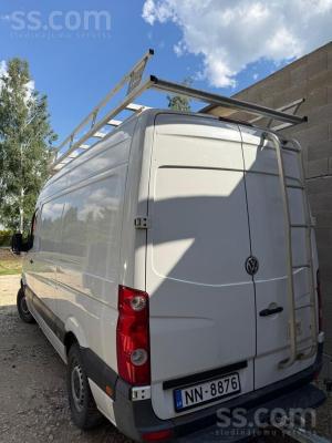 White Volkswagen Crafter 2014 in Jurmala, with an engine capacity of 2.00 L and mileage of 330 thousand km for 8000 €, photo 3 on AUTOMOTO.COM.LV