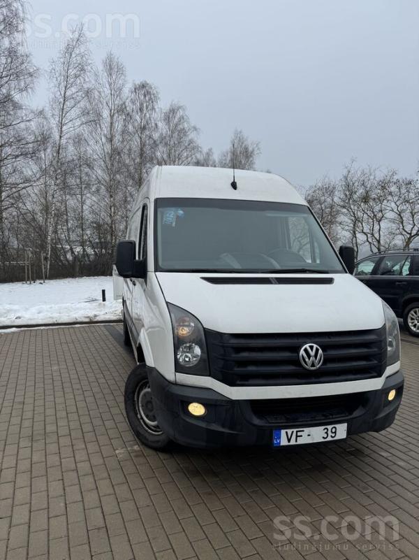 Balts Volkswagen Crafter 2015 Rīga, ar dzinēja tilpumu 2.00 L un nobraukumu 263 tūkst. km par 7800 €, foto 1 vietnē AUTOMOTO.COM.LV