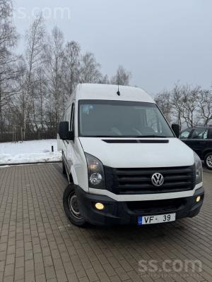 White Volkswagen Crafter 2015 in Riga, with an engine capacity of 2.00 L and mileage of 263 thousand km for 7800 €, photo  on AUTOMOTO.COM.LV