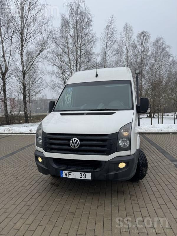 Balts Volkswagen Crafter 2015 Rīga, ar dzinēja tilpumu 2.00 L un nobraukumu 263 tūkst. km par 7800 €, foto 2 vietnē AUTOMOTO.COM.LV