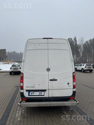 White Volkswagen Crafter 2015 in Riga, with an engine capacity of 2.00 L and mileage of 263 thousand km for 7800 €, photo 9 on AUTOMOTO.COM.LV