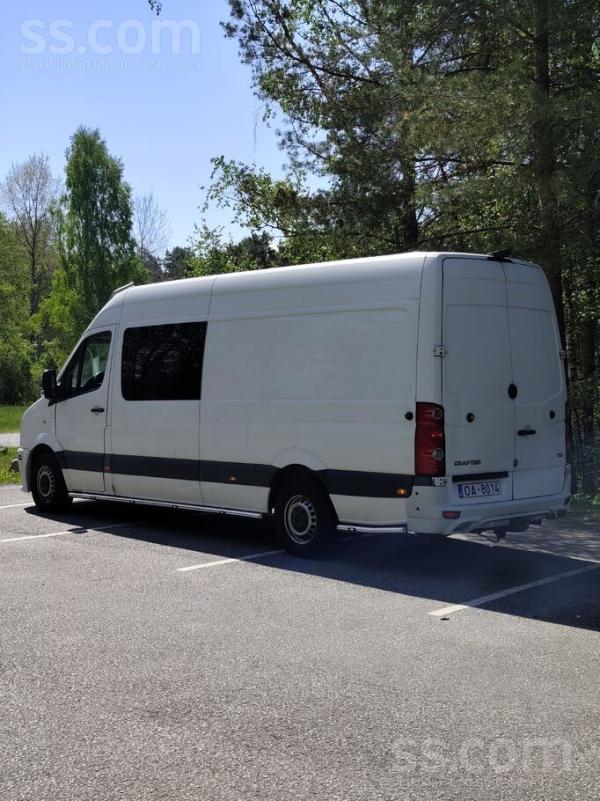 Balts Volkswagen Crafter 2015 Rīga, ar dzinēja tilpumu 2.00 L un nobraukumu 344 tūkst. km par 7500 €, foto 3 vietnē AUTOMOTO.COM.LV