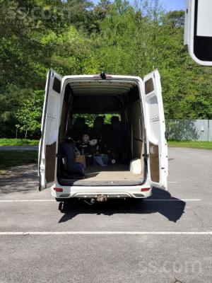 White Volkswagen Crafter 2015 in Riga, with an engine capacity of 2.00 L and mileage of 344 thousand km for 7490 €, photo 10 on AUTOMOTO.COM.LV