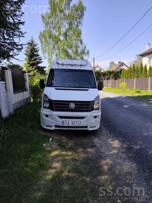 White Volkswagen Crafter 2015 in Riga, with an engine capacity of 2.00 L and mileage of 344 thousand km for 7490 €, photo 16 on AUTOMOTO.COM.LV