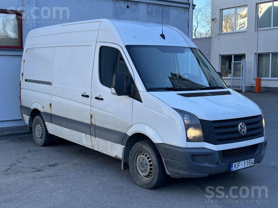 Balts Volkswagen Crafter 2015 Rīga, ar dzinēja tilpumu 2.00 L un nobraukumu 396 tūkst. km par 2990 €, foto 1 vietnē AUTOMOTO.COM.LV