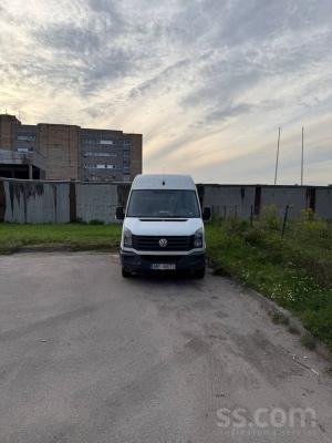 Balts Volkswagen Crafter 2015 Rīga, ar dzinēja tilpumu 2.00 L un nobraukumu 262 tūkst. km par 1550 €, foto  vietnē AUTOMOTO.COM.LV