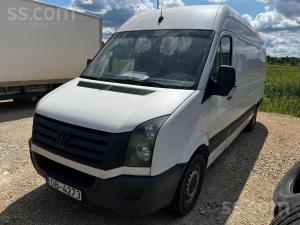 White Volkswagen Crafter 2015 in Riga, with an engine capacity of 2.00 L and mileage of 334 thousand km for 7260 €, photo 3 on AUTOMOTO.COM.LV