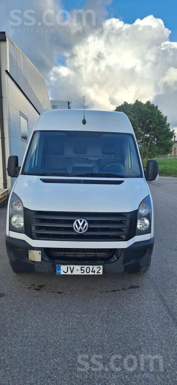 Balts Volkswagen Crafter 2015 Jēkabpils, ar dzinēja tilpumu 2.00 L un nobraukumu 434 tūkst. km par 5500 €, foto 1 vietnē AUTOMOTO.COM.LV
