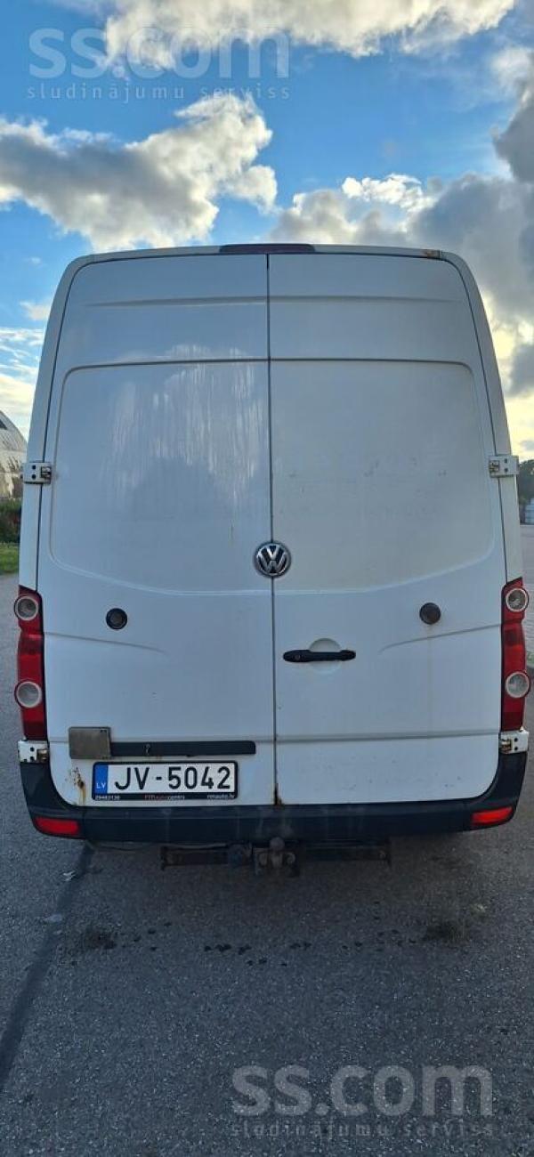 Balts Volkswagen Crafter 2015 Jēkabpils, ar dzinēja tilpumu 2.00 L un nobraukumu 434 tūkst. km par 5500 €, foto 2 vietnē AUTOMOTO.COM.LV