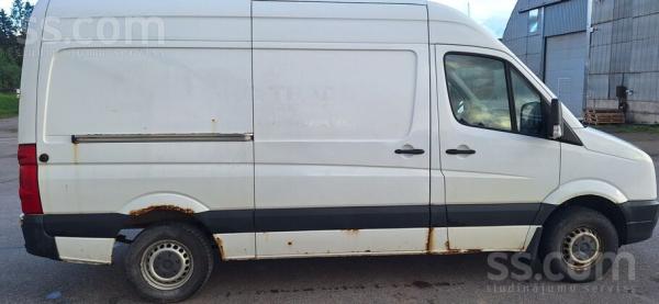 Balts Volkswagen Crafter 2015 Jēkabpils, ar dzinēja tilpumu 2.00 L un nobraukumu 434 tūkst. km par 5500 €, foto 5 vietnē AUTOMOTO.COM.LV