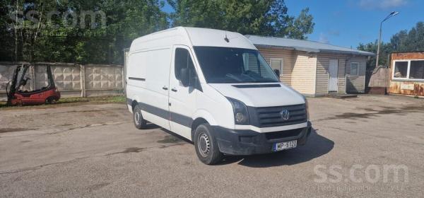 Balts Volkswagen Crafter 2016 Rīga, ar dzinēja tilpumu 2.00 L un nobraukumu 197 tūkst. km par 12500 €, foto 1 vietnē AUTOMOTO.COM.LV