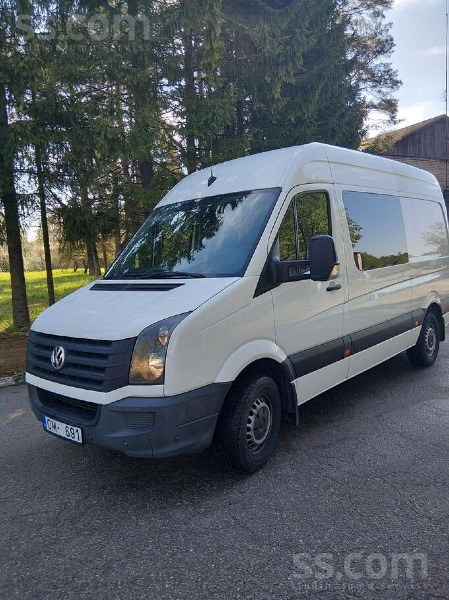 Balts Volkswagen Crafter 2016 Kuldīga, ar dzinēja tilpumu 2.00 L un nobraukumu 341 tūkst. km par 8950 €, foto 1 vietnē AUTOMOTO.COM.LV
