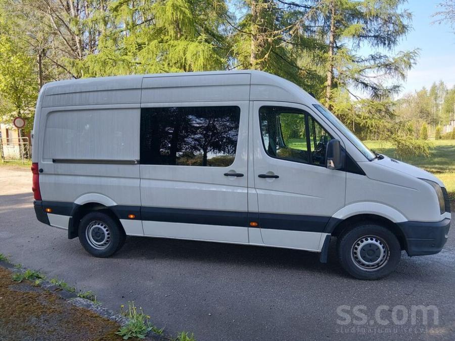 Balts Volkswagen Crafter 2016 Kuldīga, ar dzinēja tilpumu 2.00 L un nobraukumu 341 tūkst. km par 8950 €, foto 5 vietnē AUTOMOTO.COM.LV