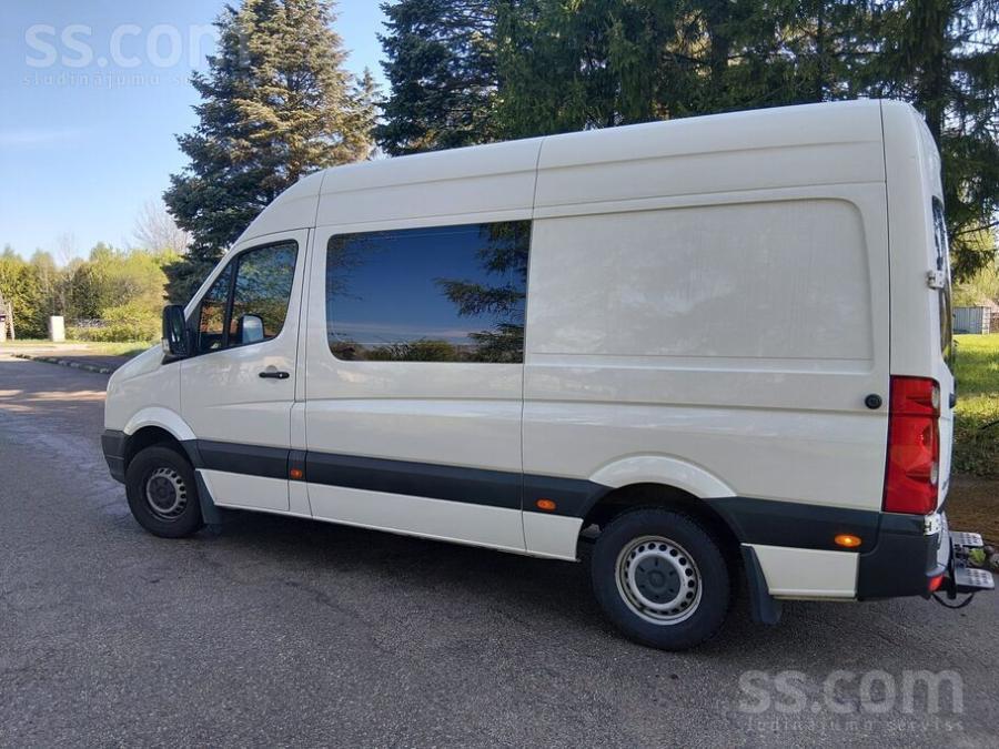 Balts Volkswagen Crafter 2016 Kuldīga, ar dzinēja tilpumu 2.00 L un nobraukumu 341 tūkst. km par 8950 €, foto 6 vietnē AUTOMOTO.COM.LV
