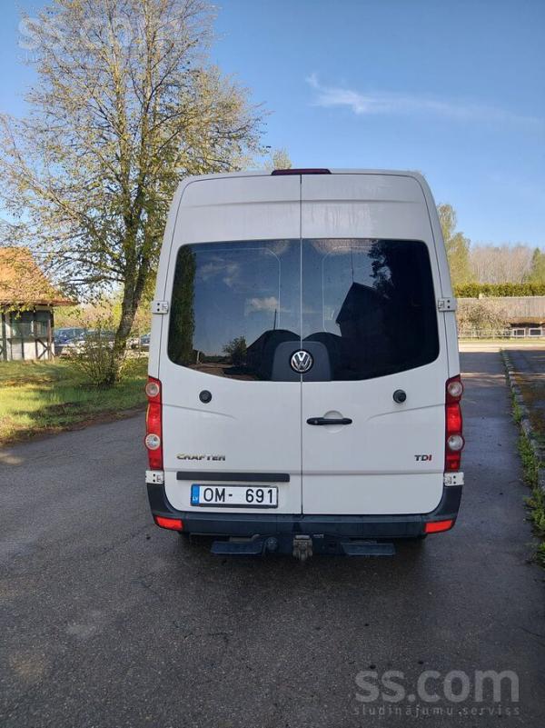 Balts Volkswagen Crafter 2016 Kuldīga, ar dzinēja tilpumu 2.00 L un nobraukumu 341 tūkst. km par 8950 €, foto 6 vietnē AUTOMOTO.COM.LV