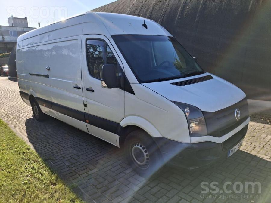 Balts Volkswagen Crafter 2016 Rīga, ar dzinēja tilpumu 2.00 L un nobraukumu 374 tūkst. km par 6590 €, foto 3 vietnē AUTOMOTO.COM.LV