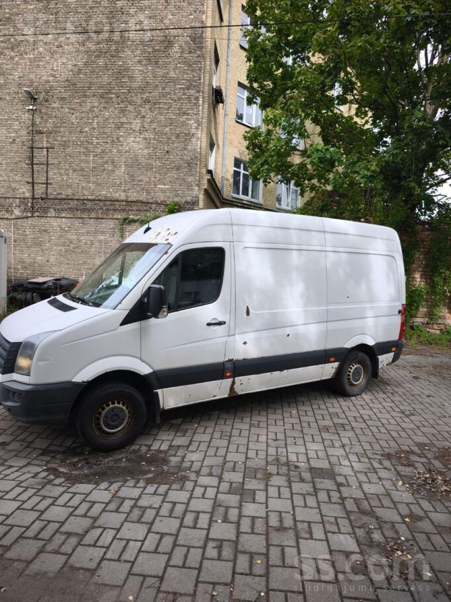 Balts Volkswagen Crafter 2016 Rīga, ar dzinēja tilpumu 2.00 L un nobraukumu 458 tūkst. km par 4500 €, foto 3 vietnē AUTOMOTO.COM.LV