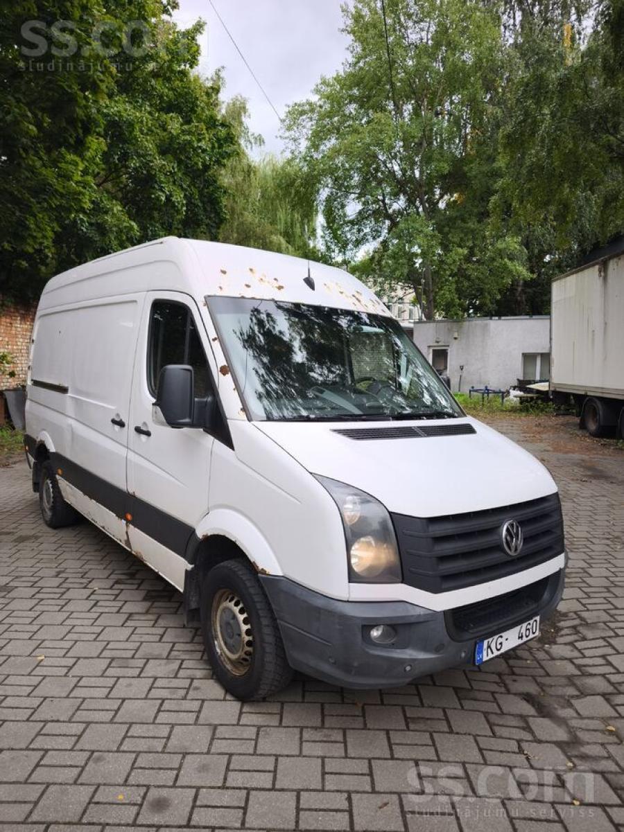 Balts Volkswagen Crafter 2016 Rīga, ar dzinēja tilpumu 2.00 L un nobraukumu 458 tūkst. km par 4500 €, foto 4 vietnē AUTOMOTO.COM.LV