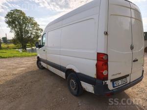 White Volkswagen Crafter 2016 in Riga, with an engine capacity of 2.00 L and mileage of 516 thousand km for 2420 €, photo 8 on AUTOMOTO.COM.LV