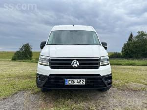 White Volkswagen Crafter 2017 in Riga, with an engine capacity of 2.00 L and mileage of 229 thousand km for 16950 €, photo 5 on AUTOMOTO.COM.LV