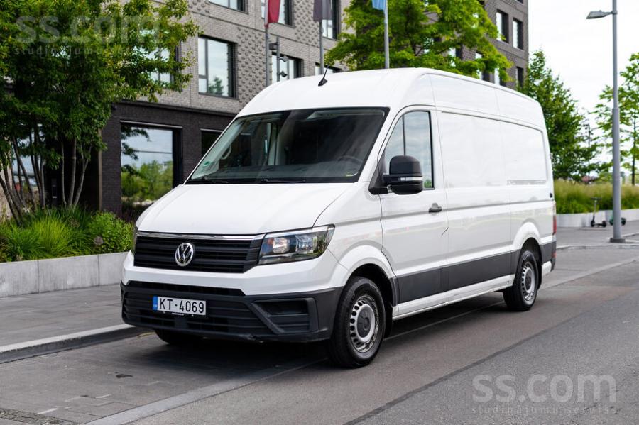Balts Volkswagen Crafter 2017 Rīga, ar dzinēja tilpumu 2.00 L un nobraukumu 293 tūkst. km par 10990 €, foto 3 vietnē AUTOMOTO.COM.LV