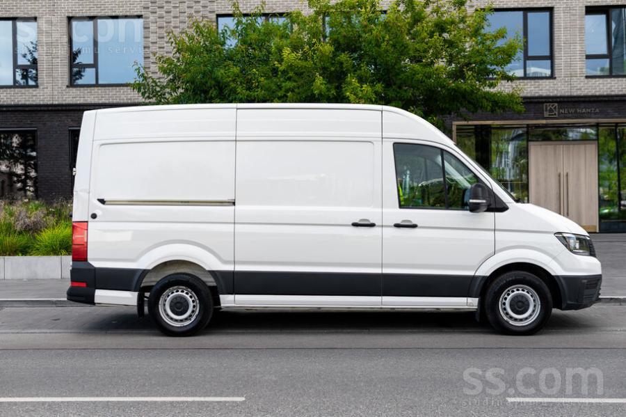 Balts Volkswagen Crafter 2017 Rīga, ar dzinēja tilpumu 2.00 L un nobraukumu 293 tūkst. km par 10990 €, foto 4 vietnē AUTOMOTO.COM.LV