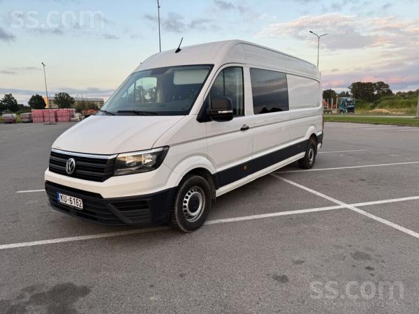 Balts Volkswagen Crafter 2017 Valmiera, ar dzinēja tilpumu 2.00 L un nobraukumu 657 tūkst. km par 10900 €, foto  vietnē AUTOMOTO.COM.LV