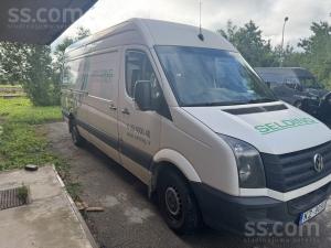 White Volkswagen Crafter 2017 in Ogre, with an engine capacity of 2.00 L and mileage of 390 thousand km for 12500 €, photo 3 on AUTOMOTO.COM.LV