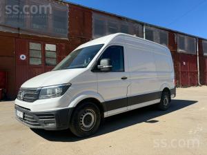 White Volkswagen Crafter 2017 in Riga, with an engine capacity of 2.00 L and mileage of 398 thousand km for 10000 €, photo  on AUTOMOTO.COM.LV