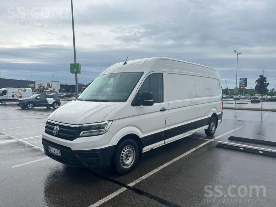 Balts Volkswagen Crafter 2018 Rīga, ar dzinēja tilpumu 2.00 L un nobraukumu 208 tūkst. km par 14950 €, foto 1 vietnē AUTOMOTO.COM.LV