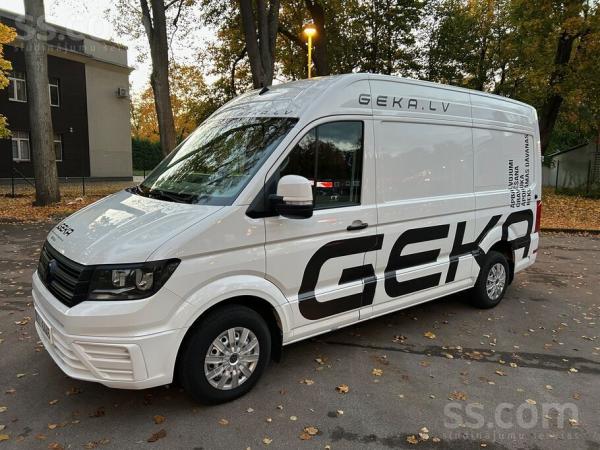 Balts Volkswagen Crafter 2018 Rīga, ar dzinēja tilpumu 2.00 L un nobraukumu 315 tūkst. km par 12500 €, foto 4 vietnē AUTOMOTO.COM.LV