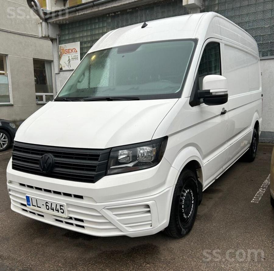 Balts Volkswagen Crafter 2018 Rīga, ar dzinēja tilpumu 2.00 L un nobraukumu 315 tūkst. km par 12500 €, foto 12 vietnē AUTOMOTO.COM.LV