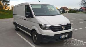 Balts Volkswagen Crafter 2018 Rīga, ar dzinēja tilpumu 2.00 L un nobraukumu 206 tūkst. km par 13950 €, foto  vietnē AUTOMOTO.COM.LV