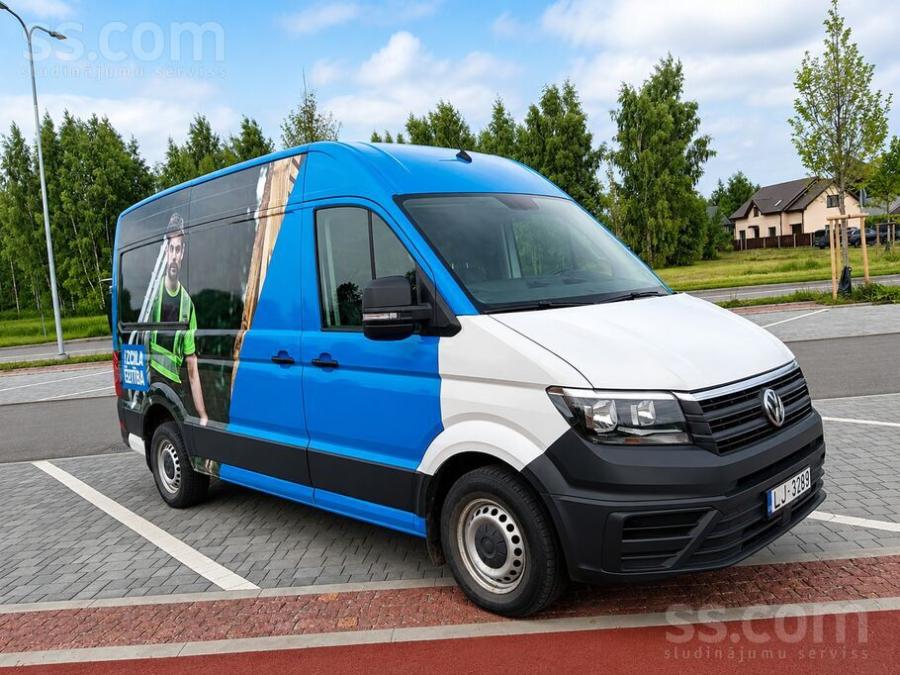 Balts Volkswagen Crafter 2018 Jelgava, ar dzinēja tilpumu 2.00 L un nobraukumu 247 tūkst. km par 13000 €, foto 1 vietnē AUTOMOTO.COM.LV