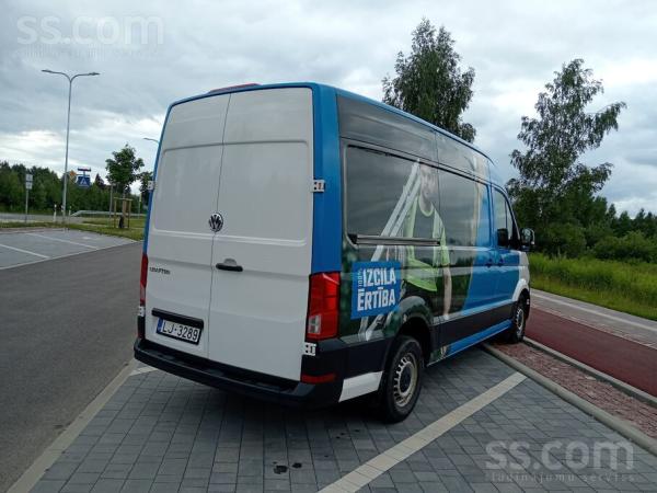 Balts Volkswagen Crafter 2018 Jelgava, ar dzinēja tilpumu 2.00 L un nobraukumu 247 tūkst. km par 13000 €, foto 3 vietnē AUTOMOTO.COM.LV
