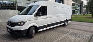 White Volkswagen Crafter 2018 in Riga, with an engine capacity of 2.00 L and mileage of 255 thousand km for 16500 €, photo  on AUTOMOTO.COM.LV