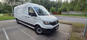 White Volkswagen Crafter 2018 in Riga, with an engine capacity of 2.00 L and mileage of 255 thousand km for 16500 €, photo 5 on AUTOMOTO.COM.LV
