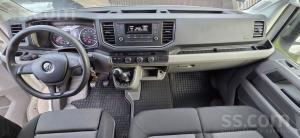 White Volkswagen Crafter 2018 in Riga, with an engine capacity of 2.00 L and mileage of 255 thousand km for 16500 €, photo 9 on AUTOMOTO.COM.LV