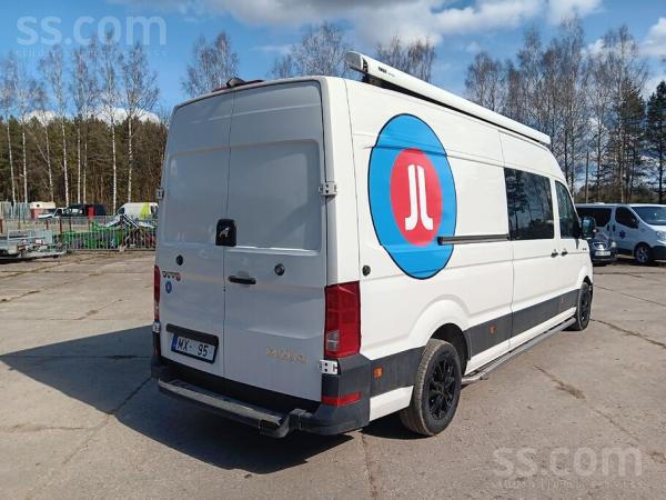 Balts Volkswagen Crafter 2018 Ogre, ar dzinēja tilpumu 2.00 L un nobraukumu 272 tūkst. km par 20000 €, foto 4 vietnē AUTOMOTO.COM.LV